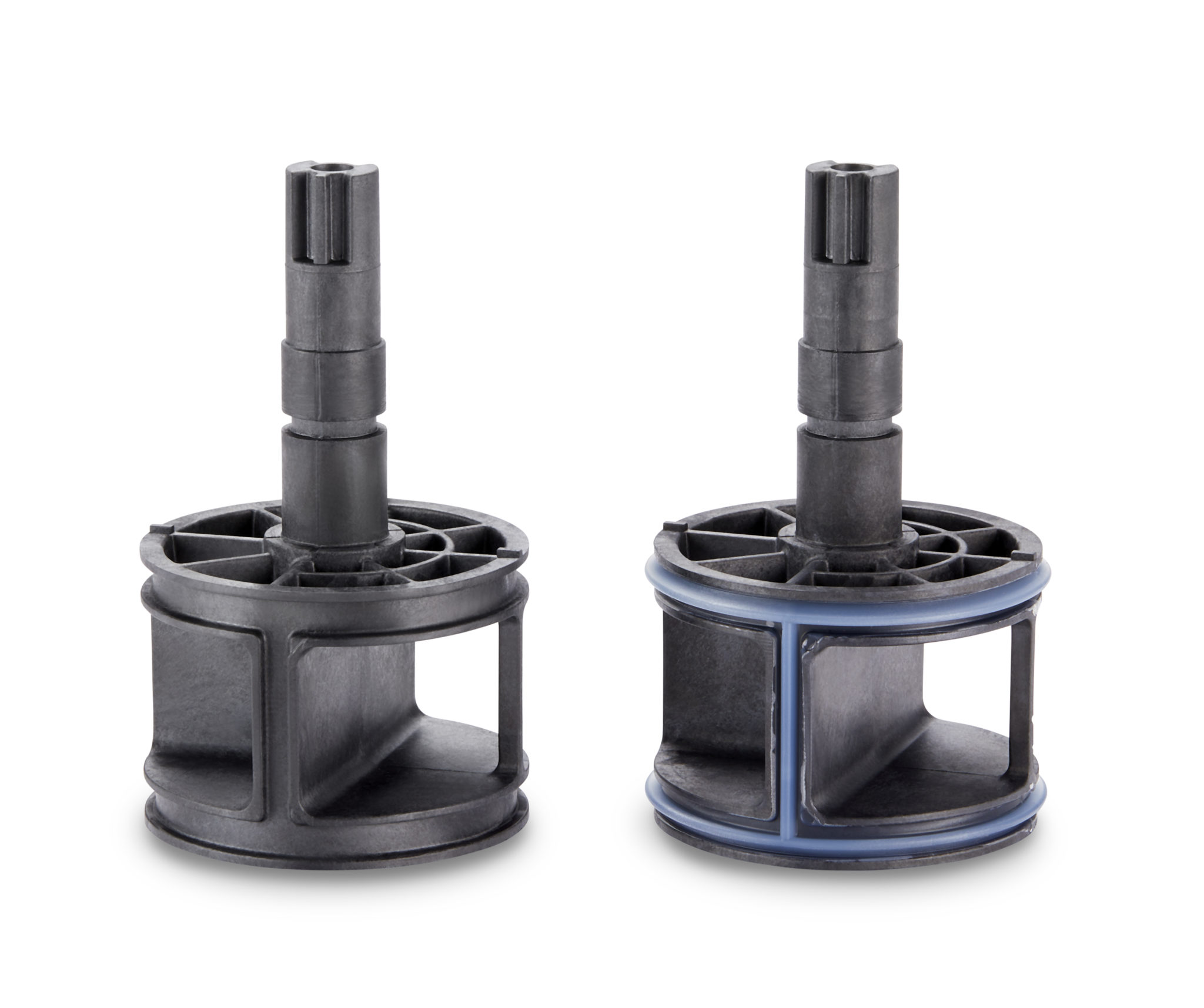 Over-Molded Liquid Silicone Rubber (LSR) and Plastic Over-Molding